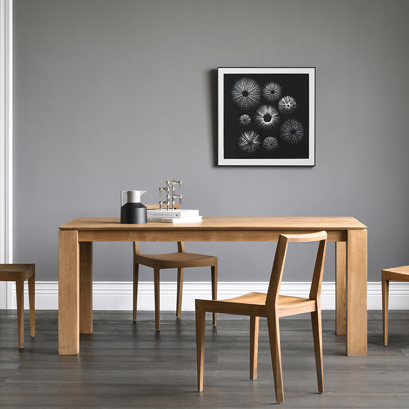 LEIA Modern REGIS Dining Table Scandinavian Nordic Solid Wood – Teak ...